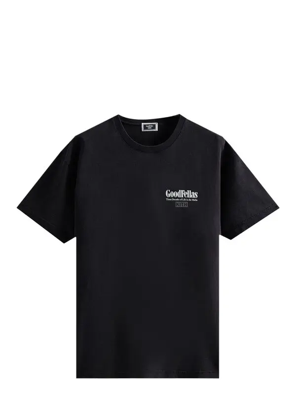 Kith For Goodfellas Heist Vintage Tee - Black