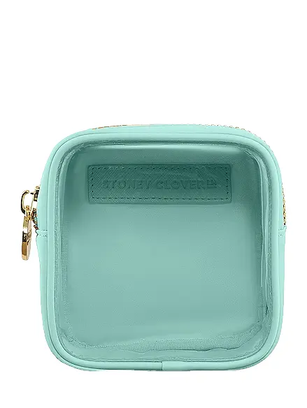 Stoney Clover Lane Clear Front Mini Pouch - Cotton Candy