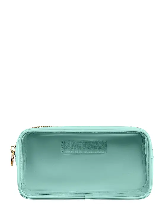 Stoney Clover Lane Clear Front Small Pouch - Cotton Candy