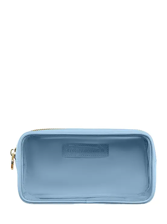 Stoney Clover Lane Clear Front Small Pouch - Periwinkle