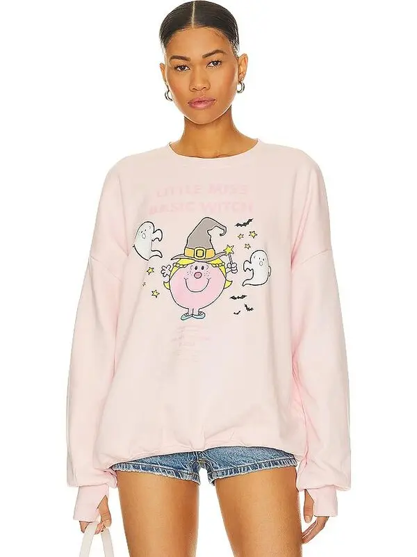 THE LAUNDRY ROOM Graphic Print Pullover - Blush