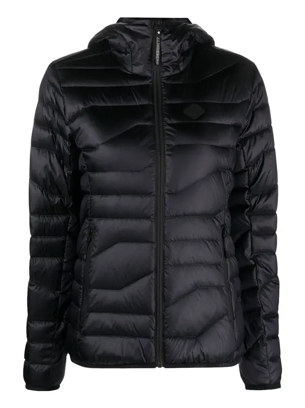 J. Lindeberg W Cliff Hooded Down Jacket - Black