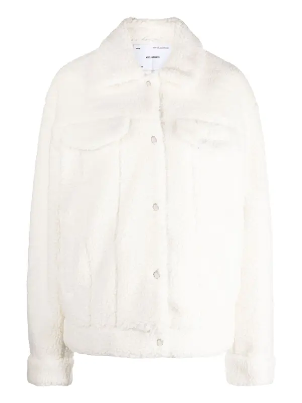 Axel Arigato Baxter Fleece Jacket - White