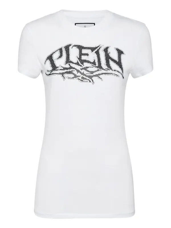Philipp Plein Logo-embellished T-shirt - White