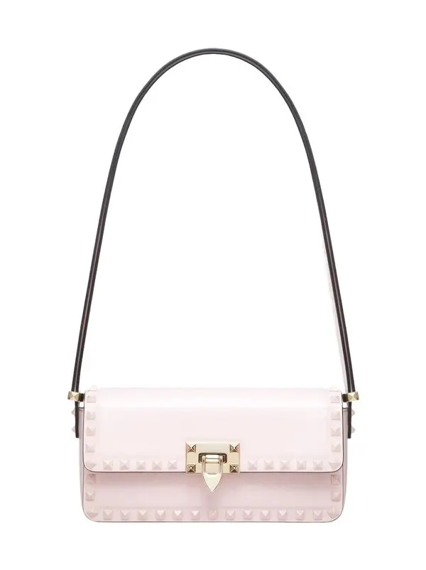 Valentino Garavani Leather Shoulder Bag - Pink