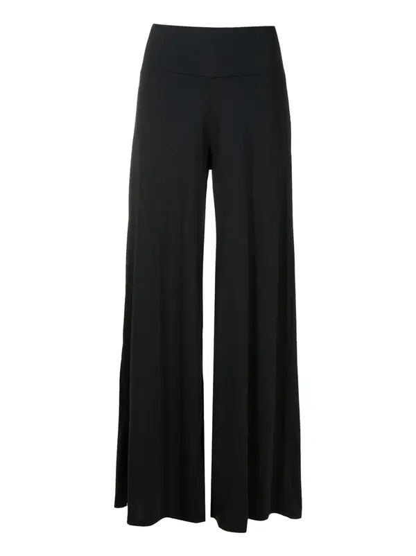 LYGIA & NANNY Gardens High-waisted Palazzo Pants - Black