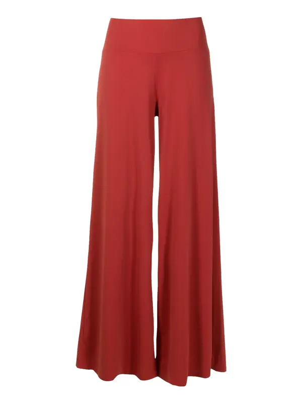 LYGIA & NANNY Gardens Palazzo Pants - Red