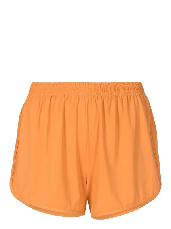 LYGIA & NANNY Lee Elasticated-waist Shorts - Yellow