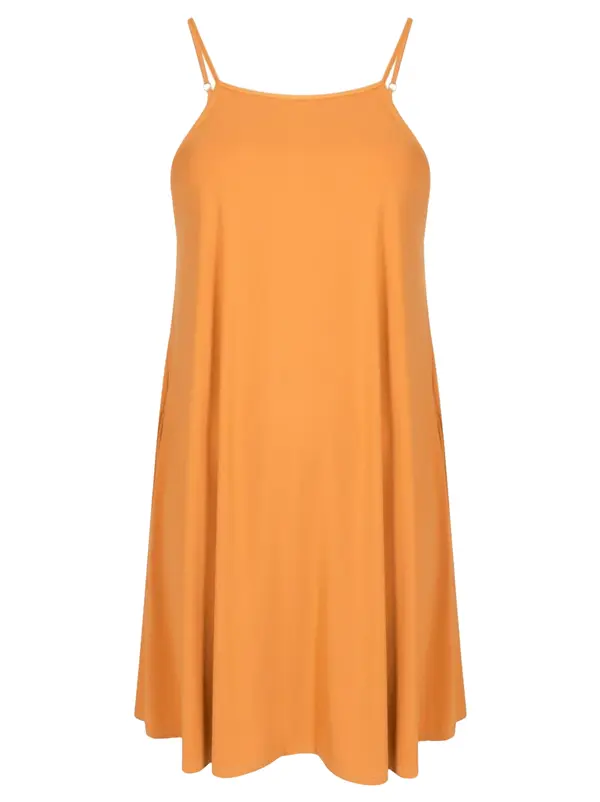 LYGIA & NANNY Isis Square-neck Dress - Yellow