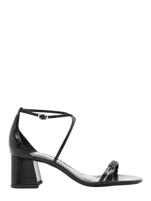 STUDIO CHOFAKIAN Windsor 40mm Strappy Sandals - Black