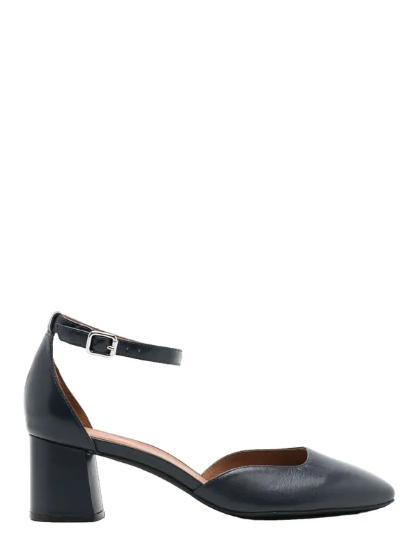 STUDIO CHOFAKIAN Florence 40mm Leather Pumps - Black