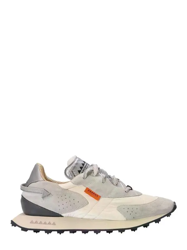 RUN OF Vaporix Logo-patch Sneakers - Neutrals