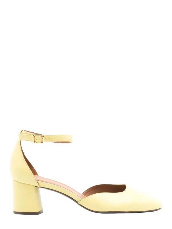 STUDIO CHOFAKIAN 45mm Florence Pumps - Yellow