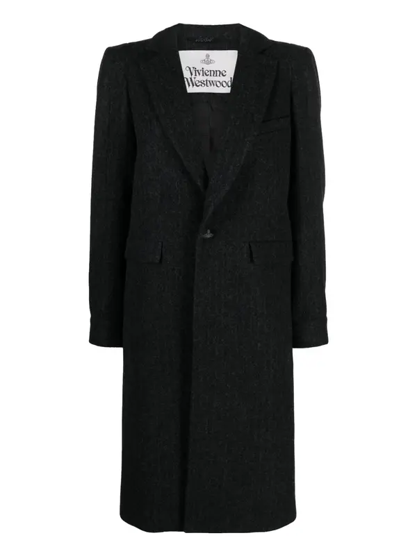 VIVIENNE WESTWOOD Alien Teddy Coat - Black