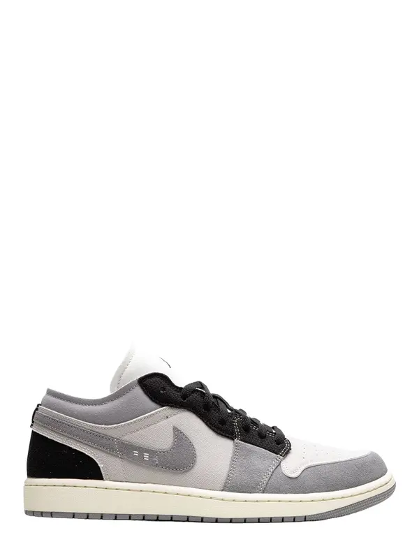 JORDAN Air 1 Low Se Craft Cement Grey Sneakers - White