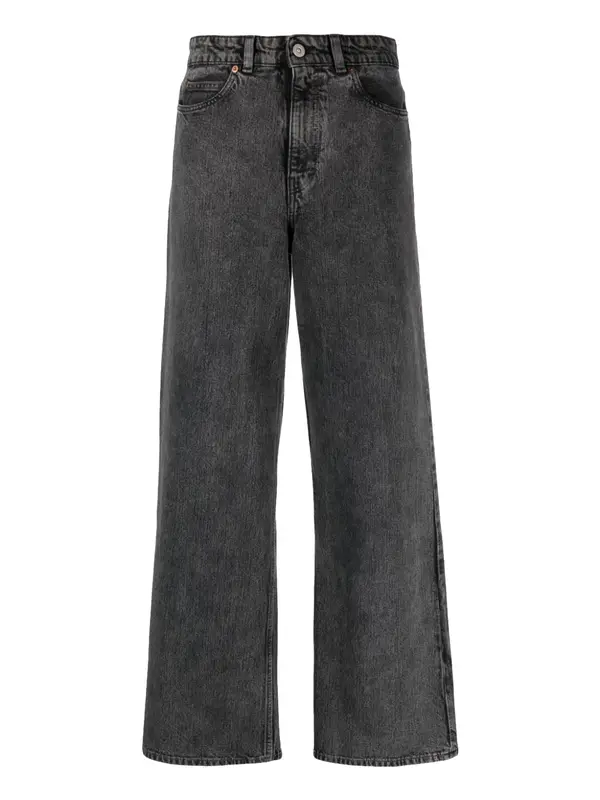 Our Legacy Neo Cut Straight-leg Jeans - Black