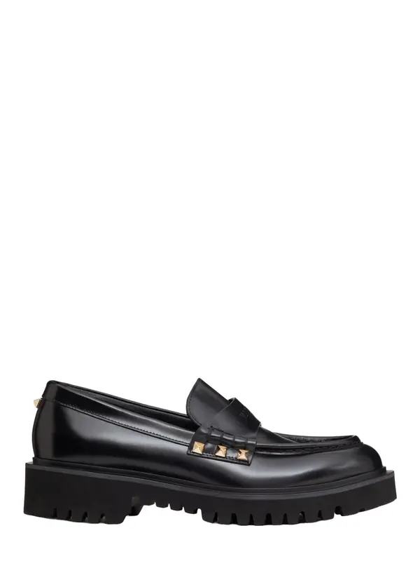 Valentino Garavani Rockstud Loafers - Black