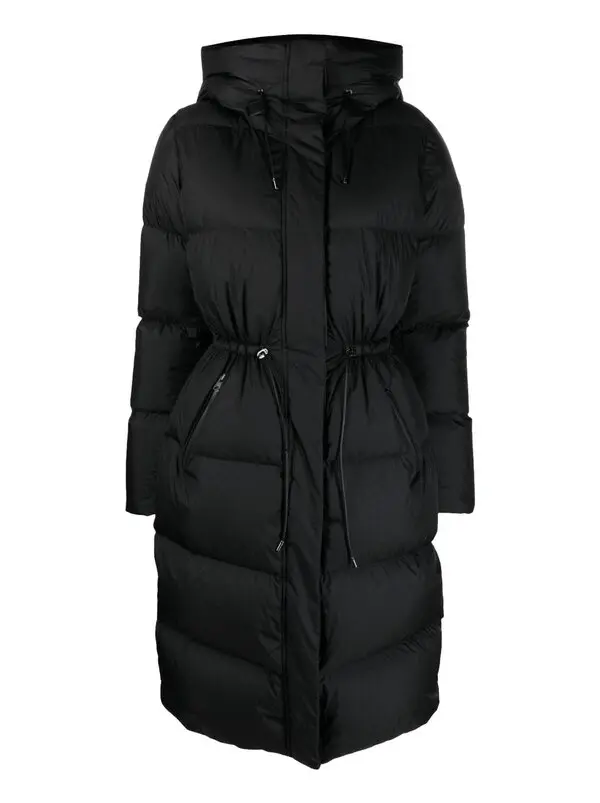 Mackage Padded Down Hooded Jacket - Black