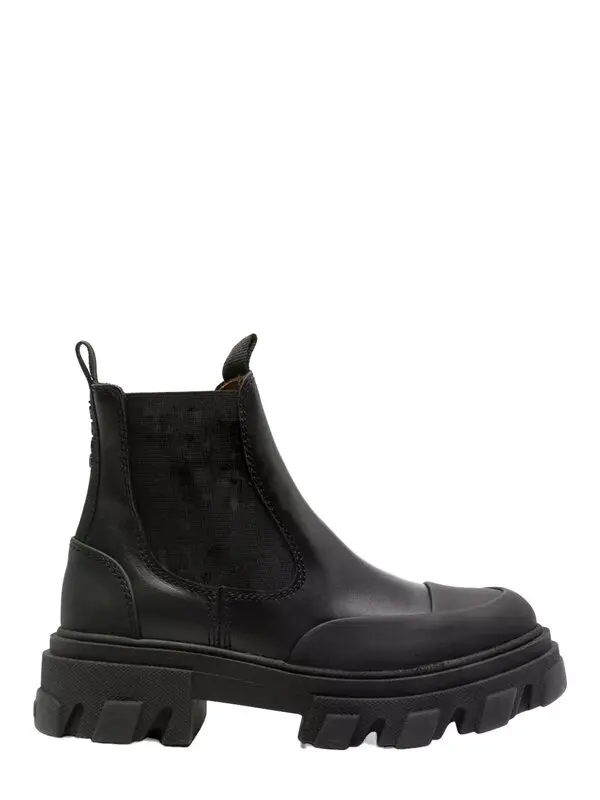 GANNI Chelsea Boots - Black