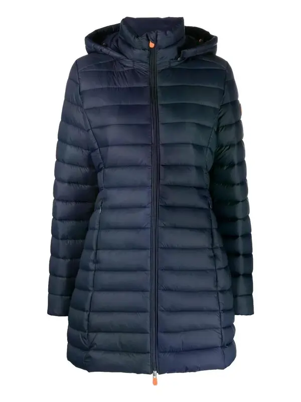 SAVE THE DUCK Carl Hooded Puffer Jacket - Blue