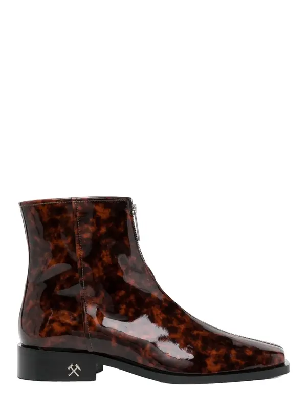 GMBH Adem Tortoiseshell Ankle Boots - Brown