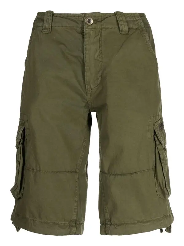 Alpha Industries Cotton Cargo Shorts - Green