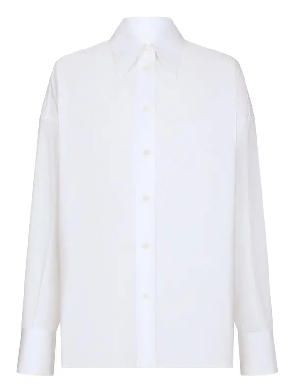 Dolce & Gabbana Pointed-collar Shirt - White