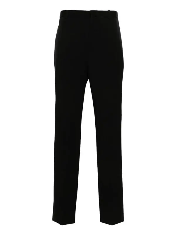 Saint Laurent Tailored Wool Trousers - Black