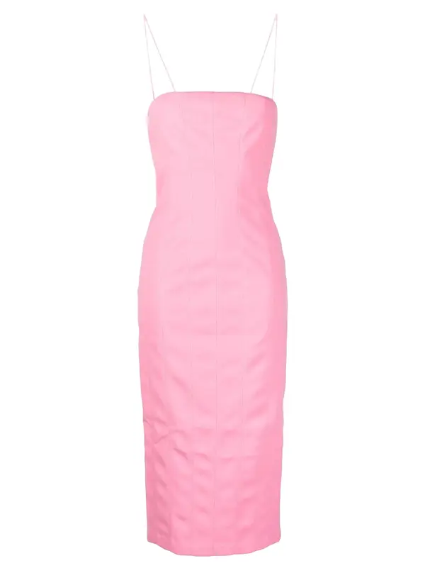 Misha Collection Irisa Sleeveless Midi Dress - Pink
