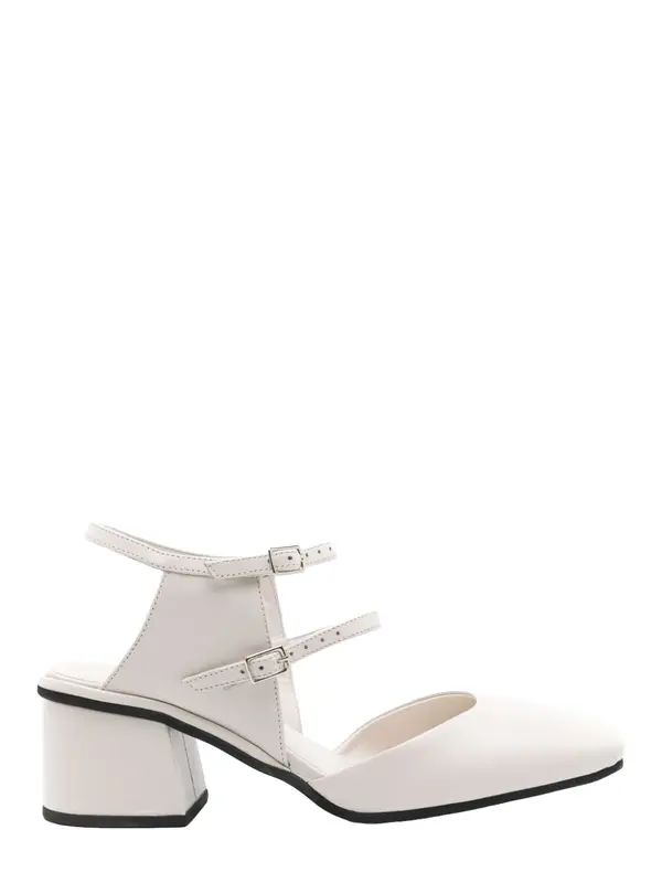 STUDIO CHOFAKIAN Leather Pumps - White