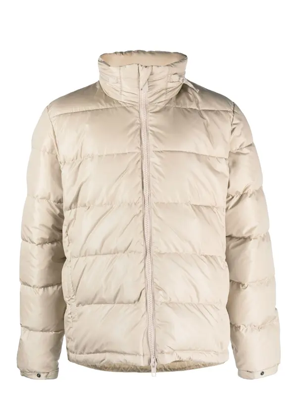 Aspesi Hooded Padded Jacket - Neutrals