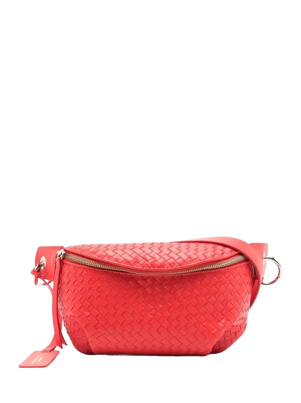 STUDIO CHOFAKIAN Leather Belt Bag - Red