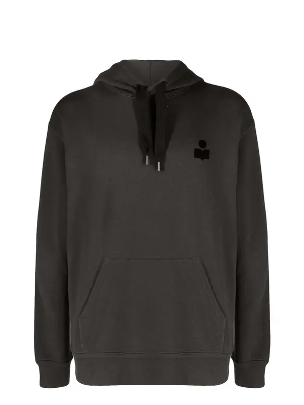 MARANT Matte Hoodie - Black