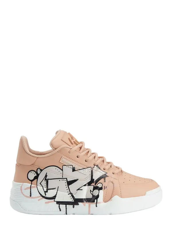 GIUSEPPE ZANOTTI Talon Graphic-print Sneakers - Neutrals