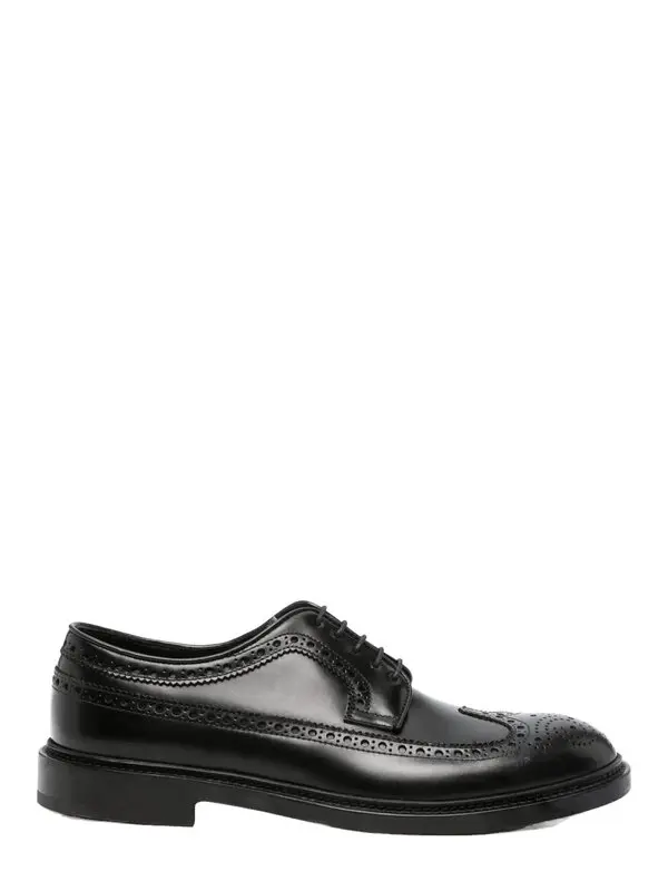Fratelli Rossetti Multi-panelled Leather Brogues - Black