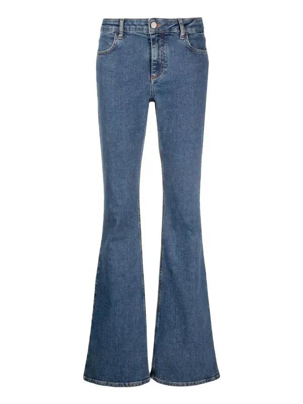 Philosophy Di Lorenzo Serafini Mid-rise Straight-leg Jeans - Blue