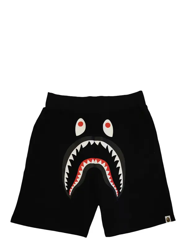 BAPE Shark Sweatshorts - Black