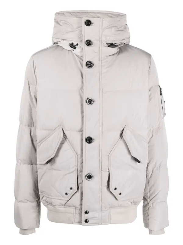 Belstaff Radar Hooded Padded Jacket - Grey