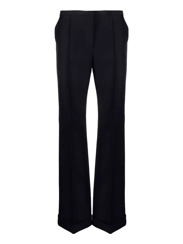 Philosophy Di Lorenzo Serafini Pressed-crease Trousers - Blue
