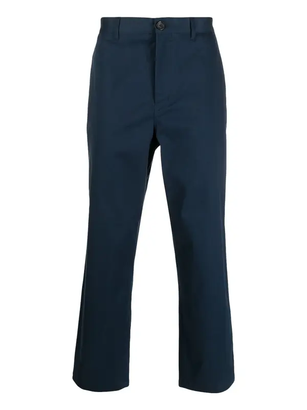 Paul Smith Slim-fit Cotton-blend Chinos - Blue