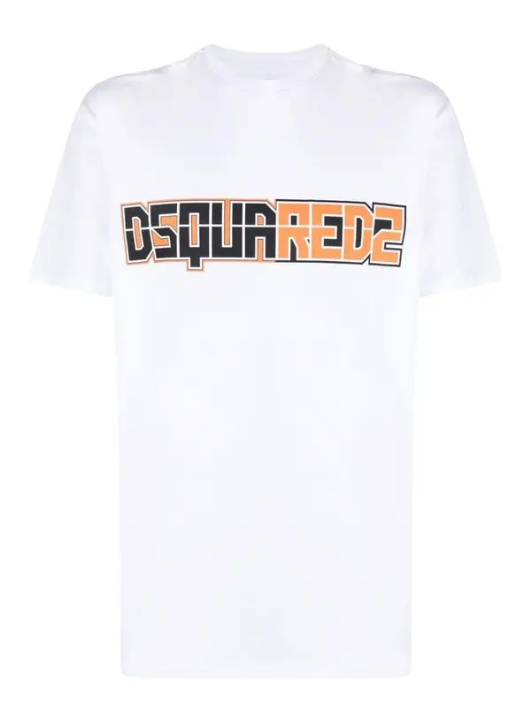 Dsquared2 Logo-print Cotton T-shirt - White
