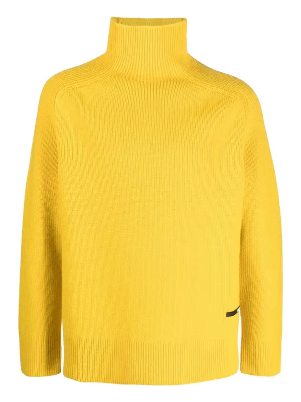 OAMC High-neck Wool Jumper - Yellow