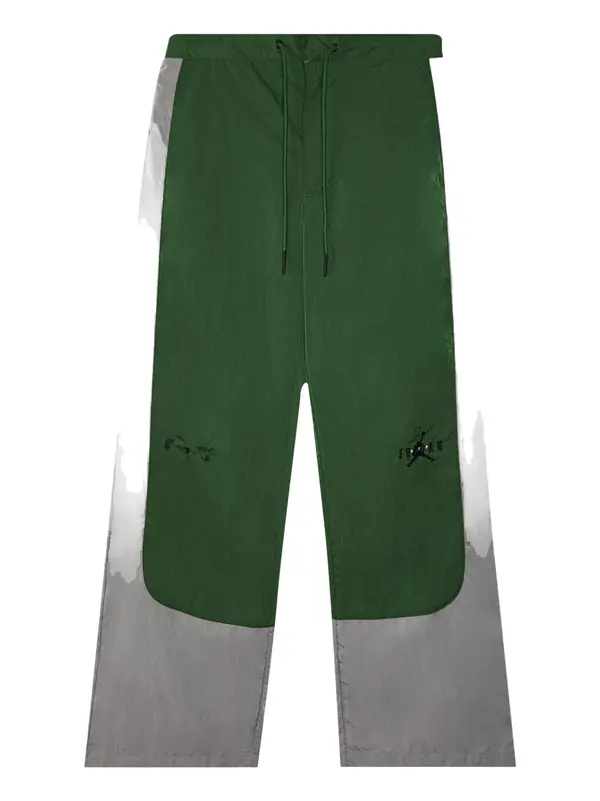 JORDAN X Off-white Mj Track Pants 'forest /phantom/black - Green