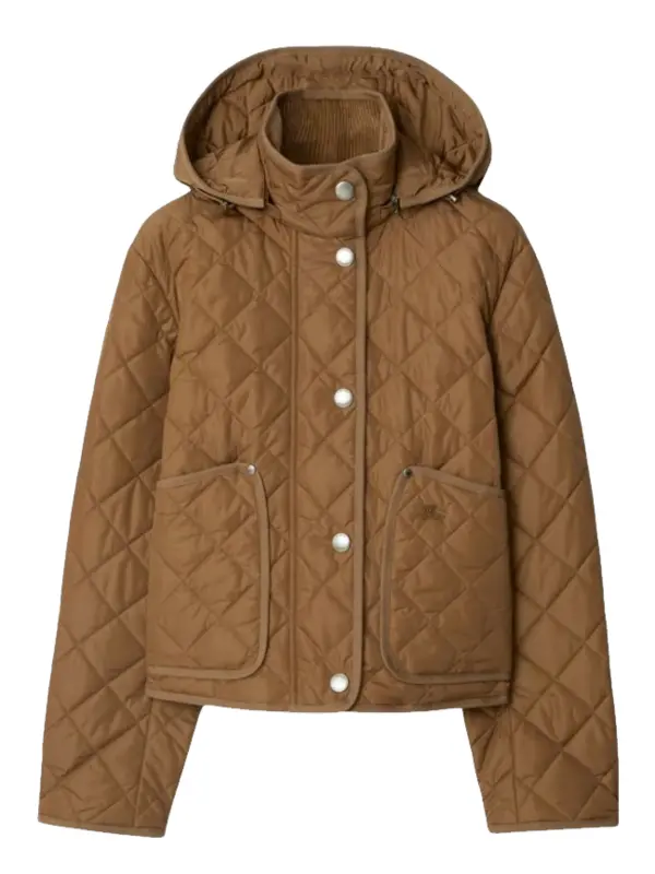 Burberry - Quilted Cropped Nylon Jacket