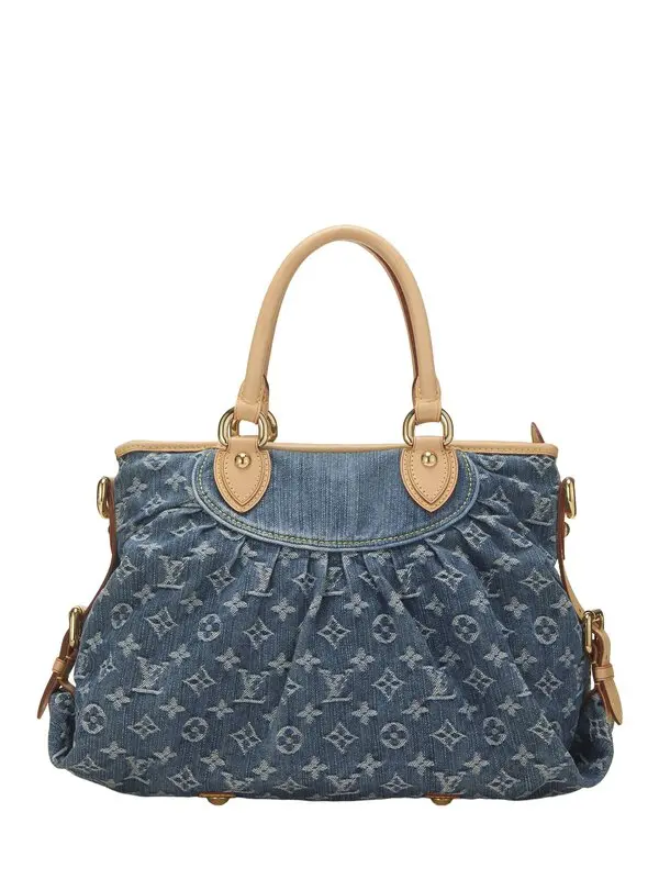 LOUIS VUITTON Monogram Denim Neo Cabby - Blue