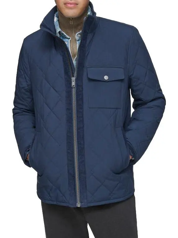 Andrew Marc Amberg Water Resistant Jacket - Ink