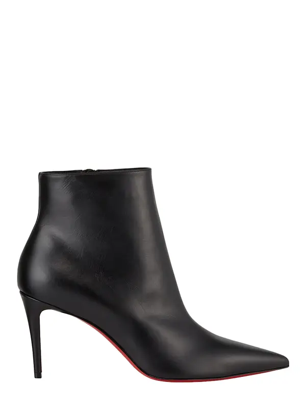 CHRISTIAN LOUBOUTIN So Kate Leather Booties - Black