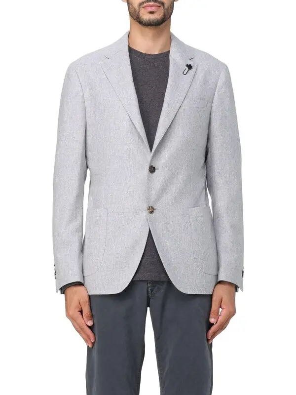 LARDINI Tailored Jacket - White
