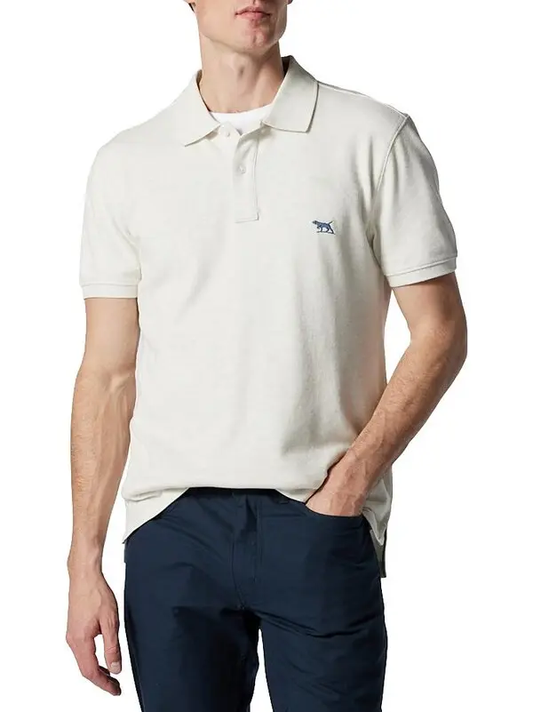 Rodd & Gunn The Gunn Slim Fit Polo Shirt - Ice