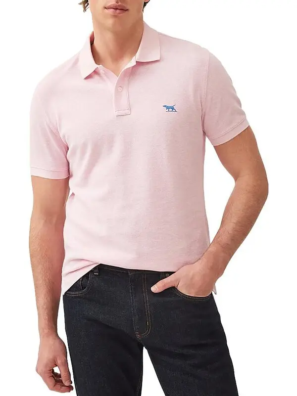 Rodd & Gunn The Gunn Slim Fit Polo Shirt - Rose Water